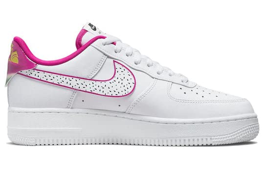 Nike Air Force 1 Low Women White/White-Pink Prime DV3809-100 7.5