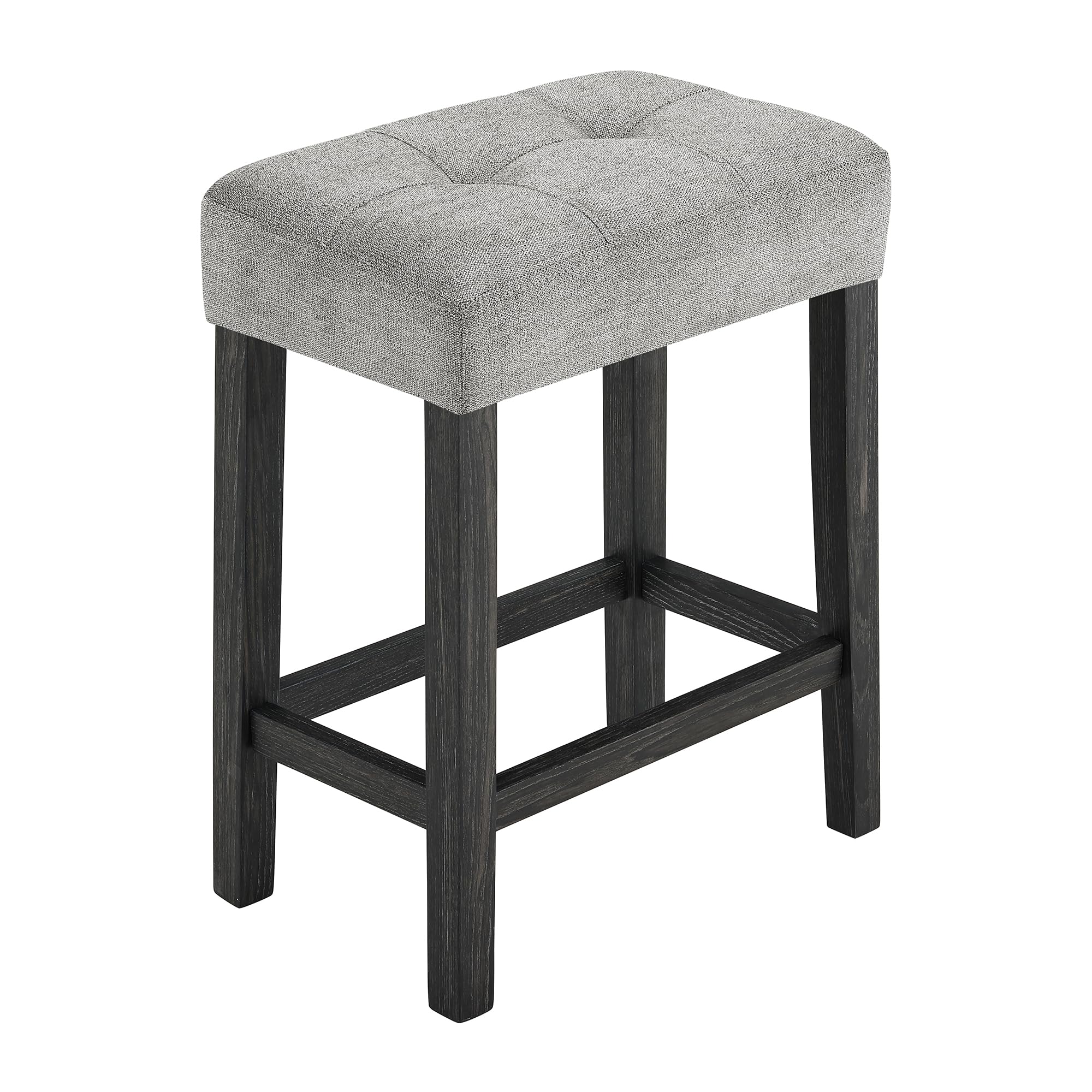 Merax 4 Piece Bar Table Set with Power Outlet,Dining Bar Table and Chairs Set,Industrial Breakfast Table with 3 Padded Stools,for Living Room, Dining Room, Game Room(Gray)