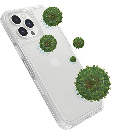 OtterBox Symmetry Series Clear Case for Apple iPhone 13 Pro - Polycarbonate, Wireless Charging Compatible, Non-Retail Packaging (Stardust 2.0)