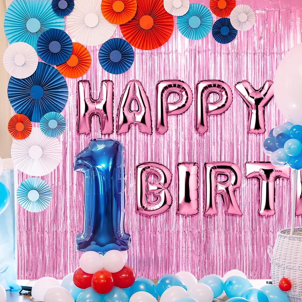 Pink Backdrop Fringe Backdrop Tinsel Backdrop Pink Party Backdrop 2 Pcs 3.3x9.9ft Metallic Foil Fringe Curtains Pink Streamers Pink Photo Backdrop for Birthday Bachelorette Graduation Party Decoration