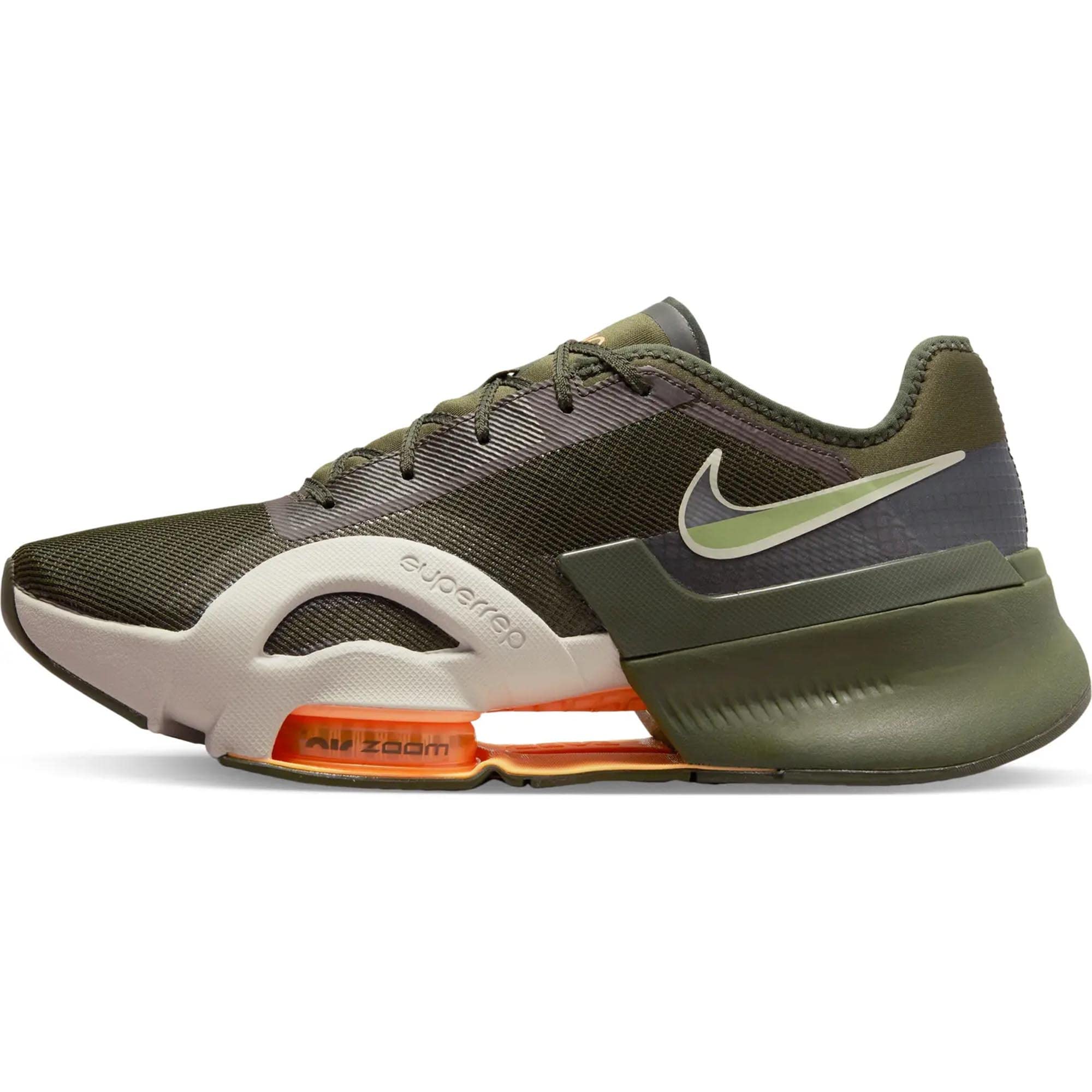 Nike Air Zoom Superrep 3 Mens Trainers Sneakers Shoes, Cargo Khaki/Alligator, 9.5 M US