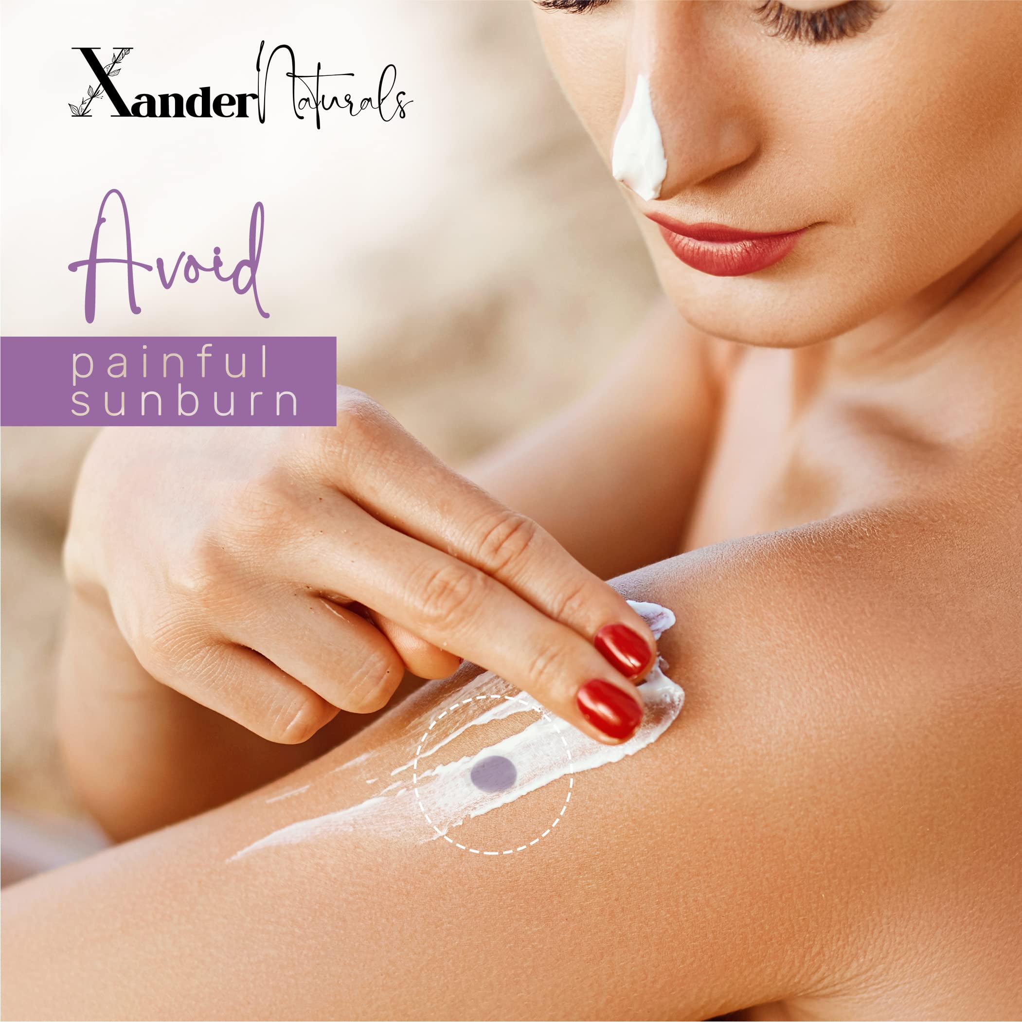 XanderNaturals UV Stickers for Sunscreen - Sunscreen Reminder Stickers- Sunburn Alert Patches - Works w/Spray Sunscreen & Sunscreen Applicator For Kids - 16 ct