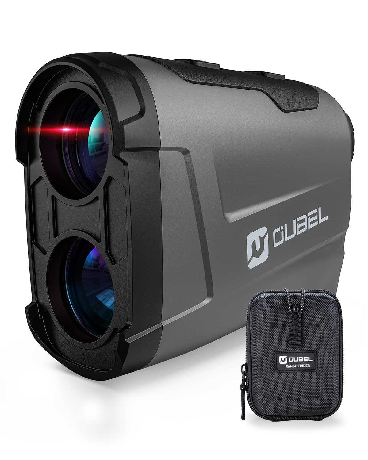 OUBEL Laser Golf Rangefinder, [Golf Slope Mode + Flag Pole Locking], [Fast Focus System/Precise Pulse Vibration Lock], for Golf/Hunting(1200/800 Yards), 5 Measurement Modes, IP54 Pro.Waterproof