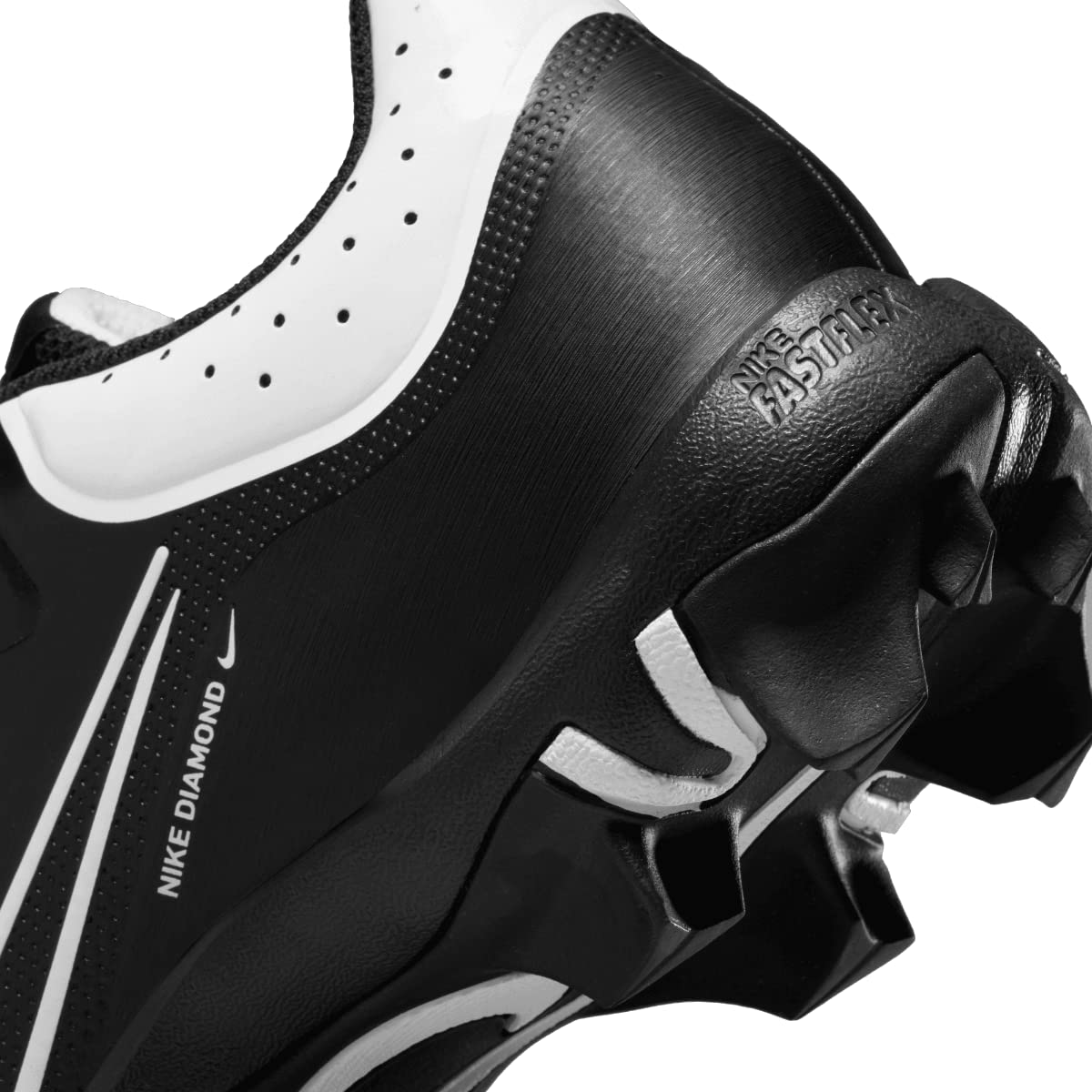 Nike Hyperdiamond 4 Keystone Molded Softball Cleats Black | Black | White Size 8 Medium