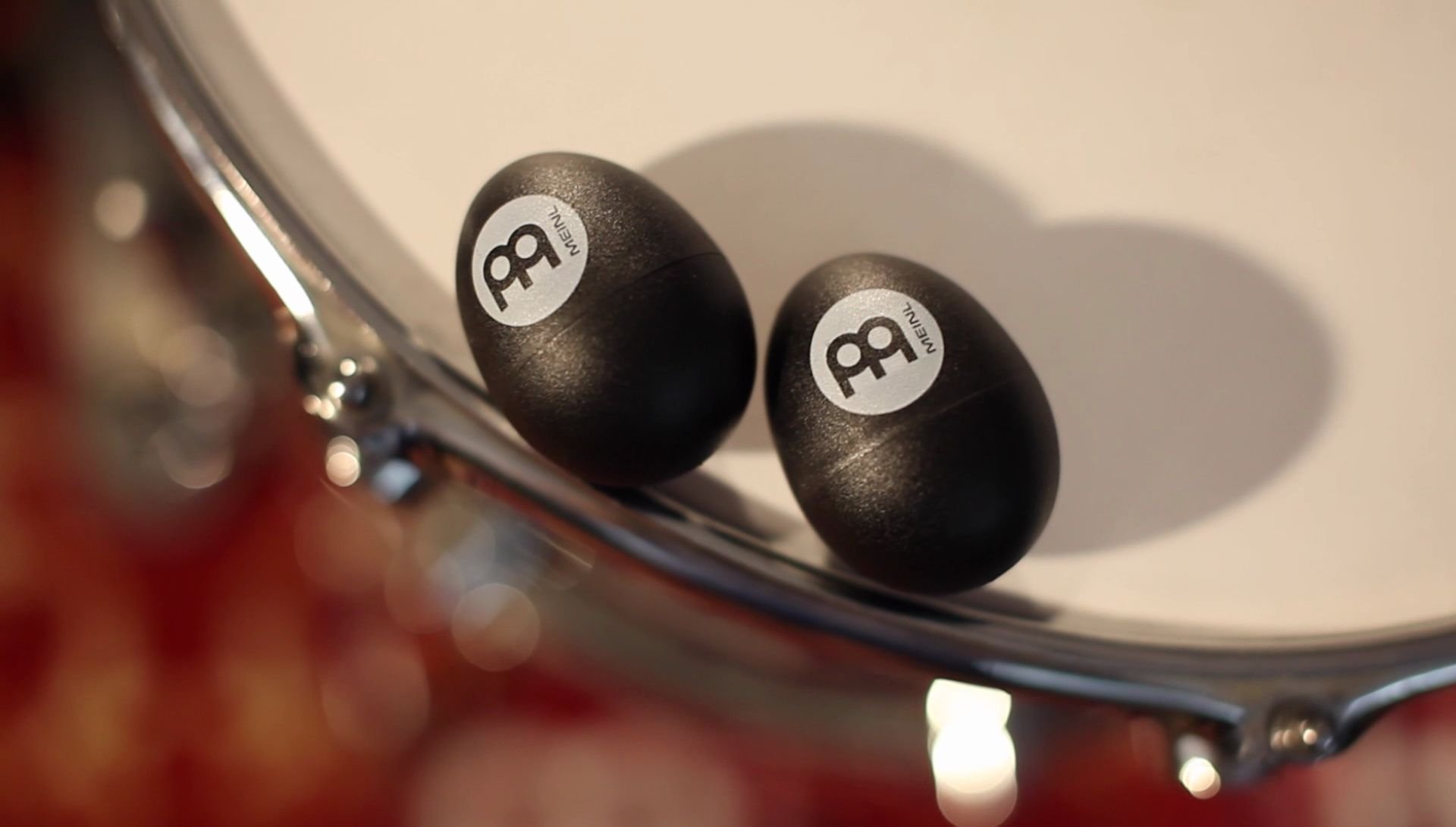 Meinl Percussion Egg Shaker Pair for All Musicians with Crystal Clear Sounds β NOT Made in China β Durable All-Weather Synthetic Shells, 2-Year Warranty