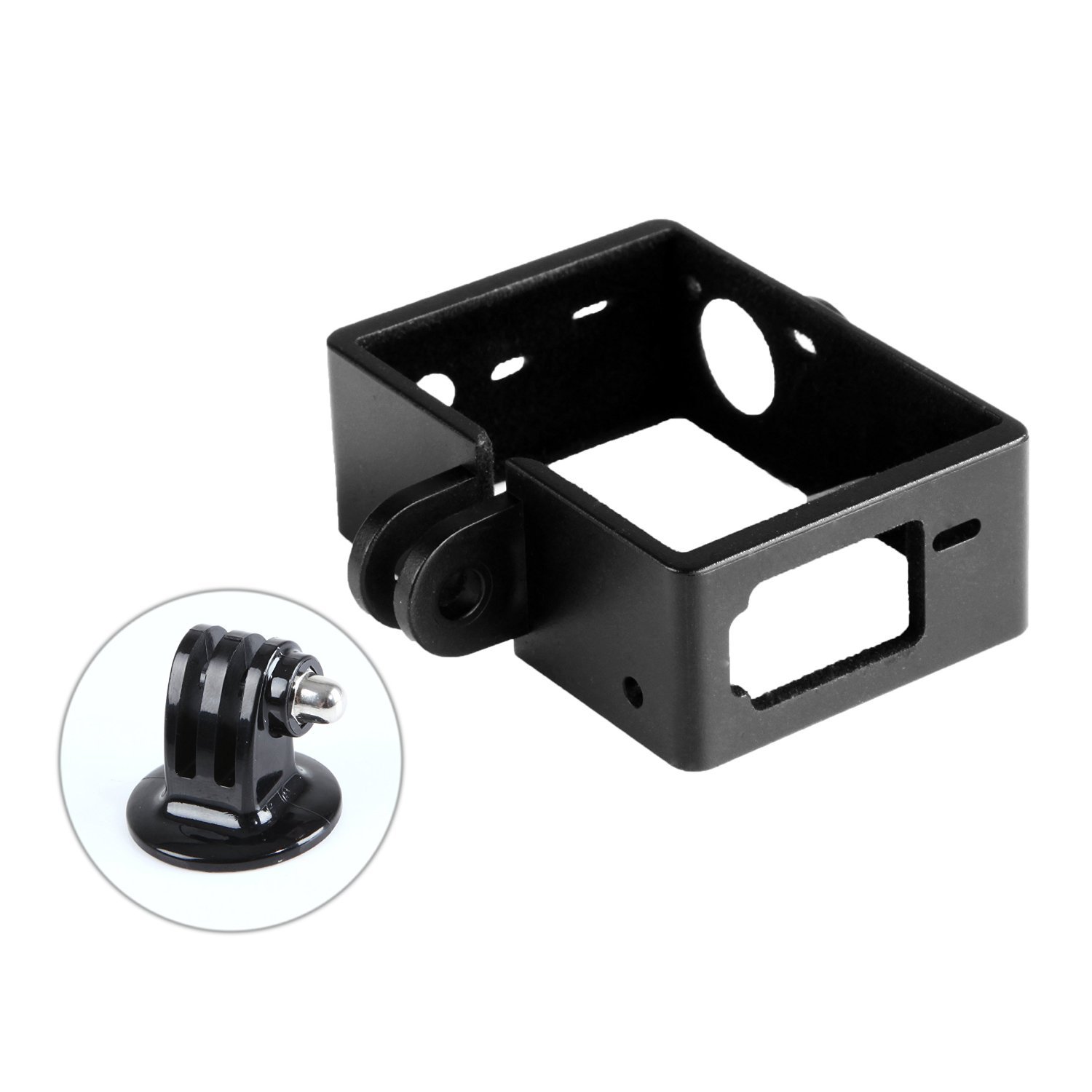 Movo Photo GC34 Rugged Protective Housing Cage with Tripod Mount for GoPro HERO3, HERO3+ and HERO4 Action Camcorders