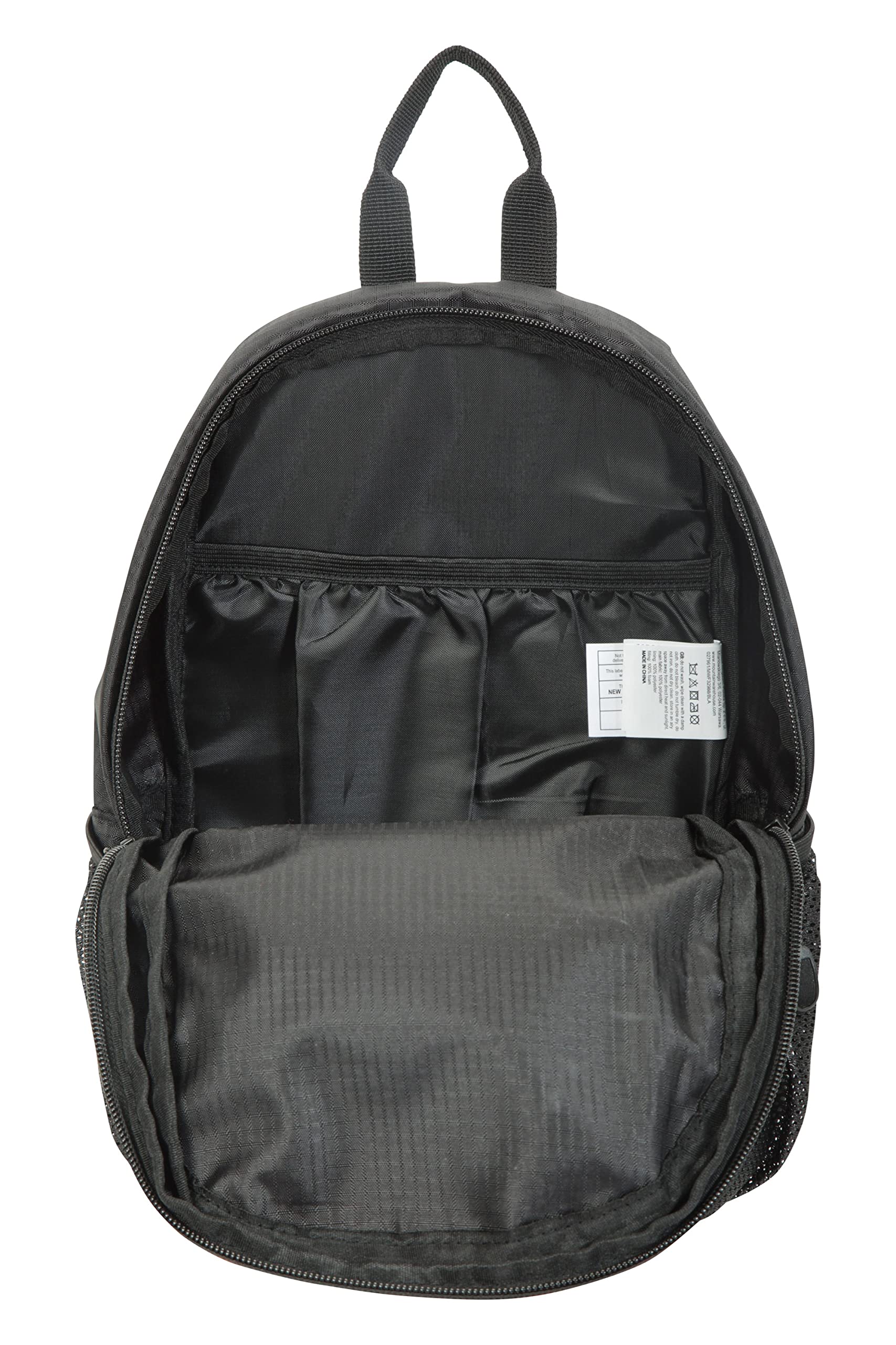 Mountain Warehouse Trek 8L Backpack - Stylish Mini Rucksack Bag Black