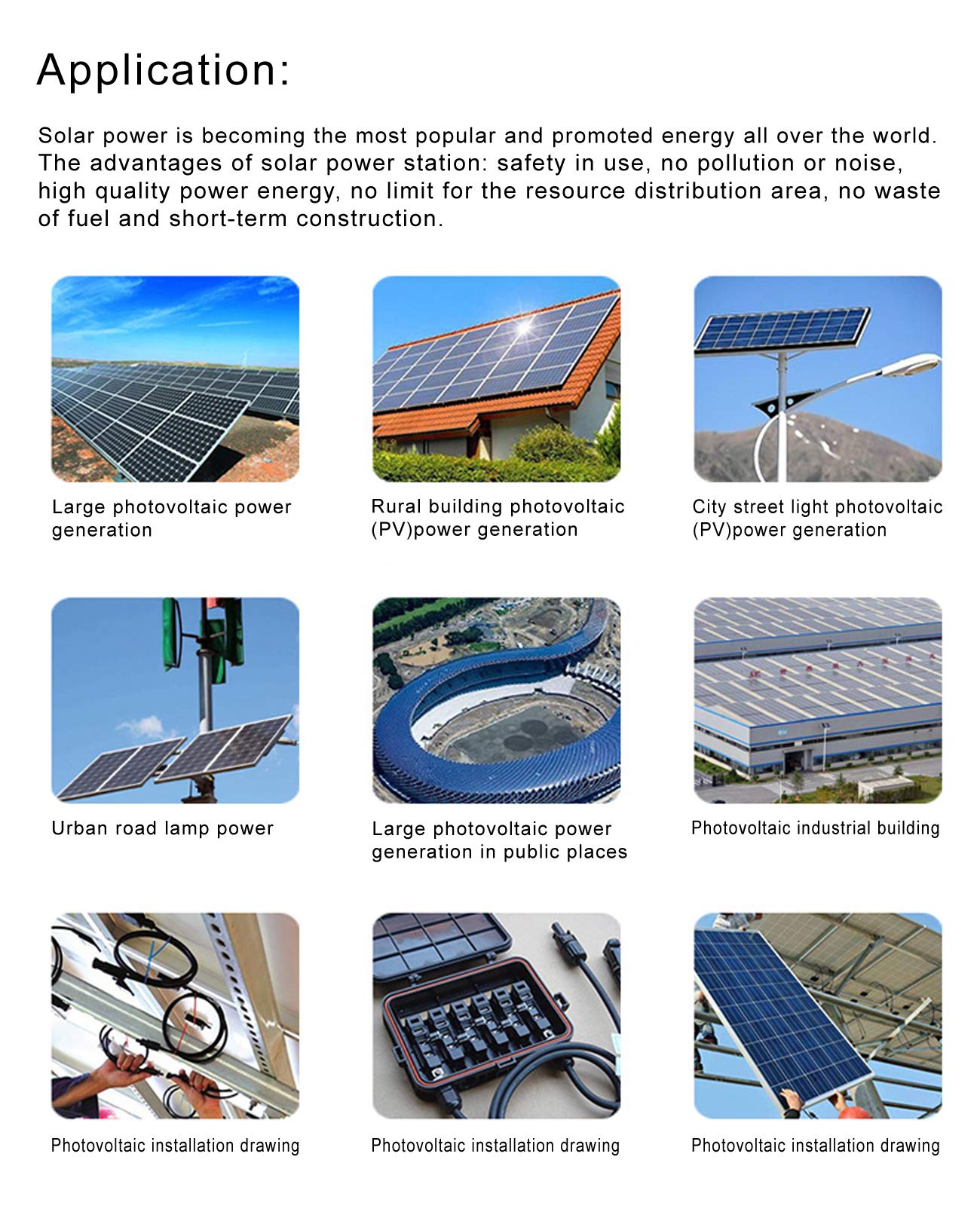 Trisinger Solar Panel Cable Connector, IP68 Waterproof, 1500V 70A Tinned Copper Pins, 5 Pairs with 2 Spanners(for 8awg)