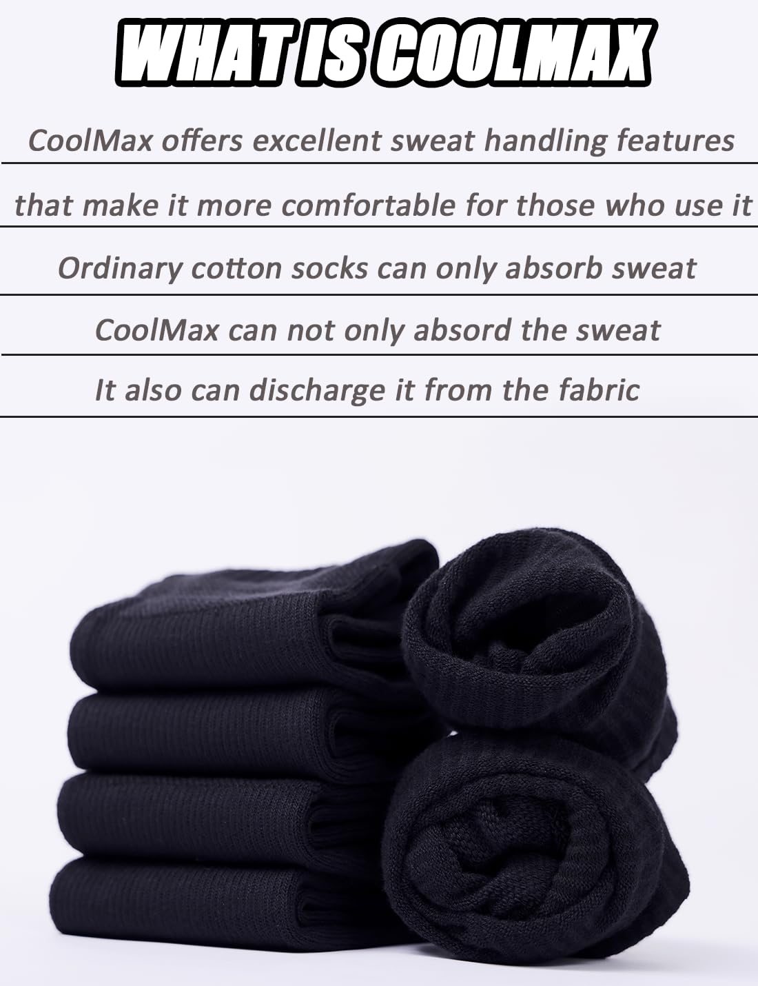 TikMox Toe Socks for Men Women Ankle Socks for Running CoolMax Five Finger Socks Large(3 Pairs)