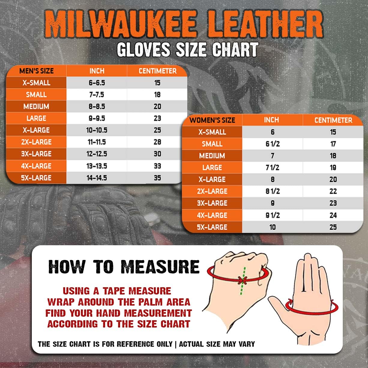 Milwaukee Leather SH858 Men's Black Thermal Lined Deerskin Motorcycle Hand Gloves W/Sinch Wrist Closure - Large