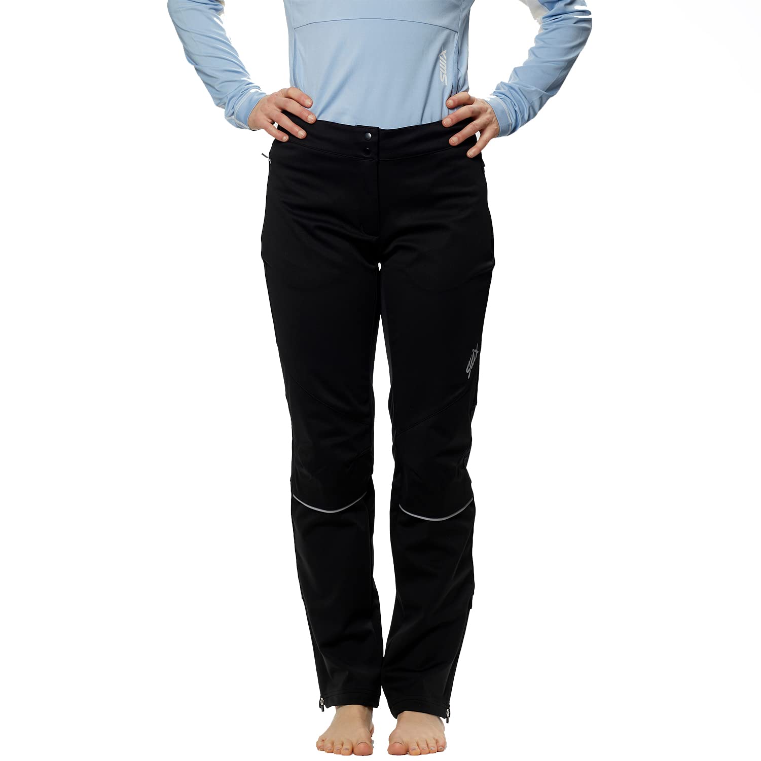 Swix Women’s Tokke Light Softshell Pants (Black,L)