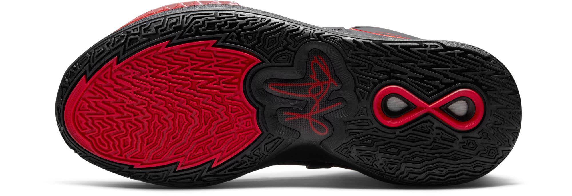 Nike Kyrie Infinity Bred CZ0204-004 Black/University Red Men's Basketball Shoes (us_Footwear_Size_System, Adult, Men, Numeric, Medium, Numeric_9_Point_5)