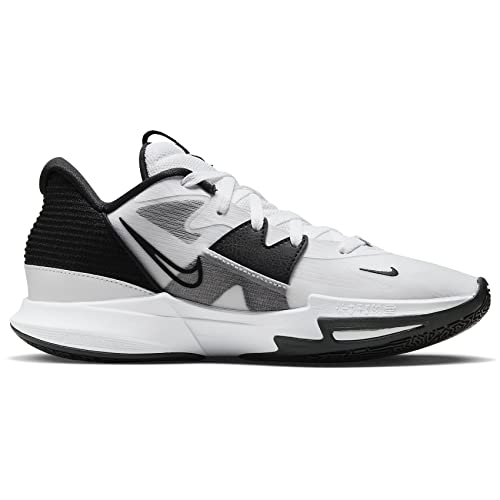 Nike Kyrie Low 5 Men's Basketball Shoes (White/White/Black, us_Footwear_Size_System, Adult, Men, Numeric, Medium, Numeric_11_Point_5)
