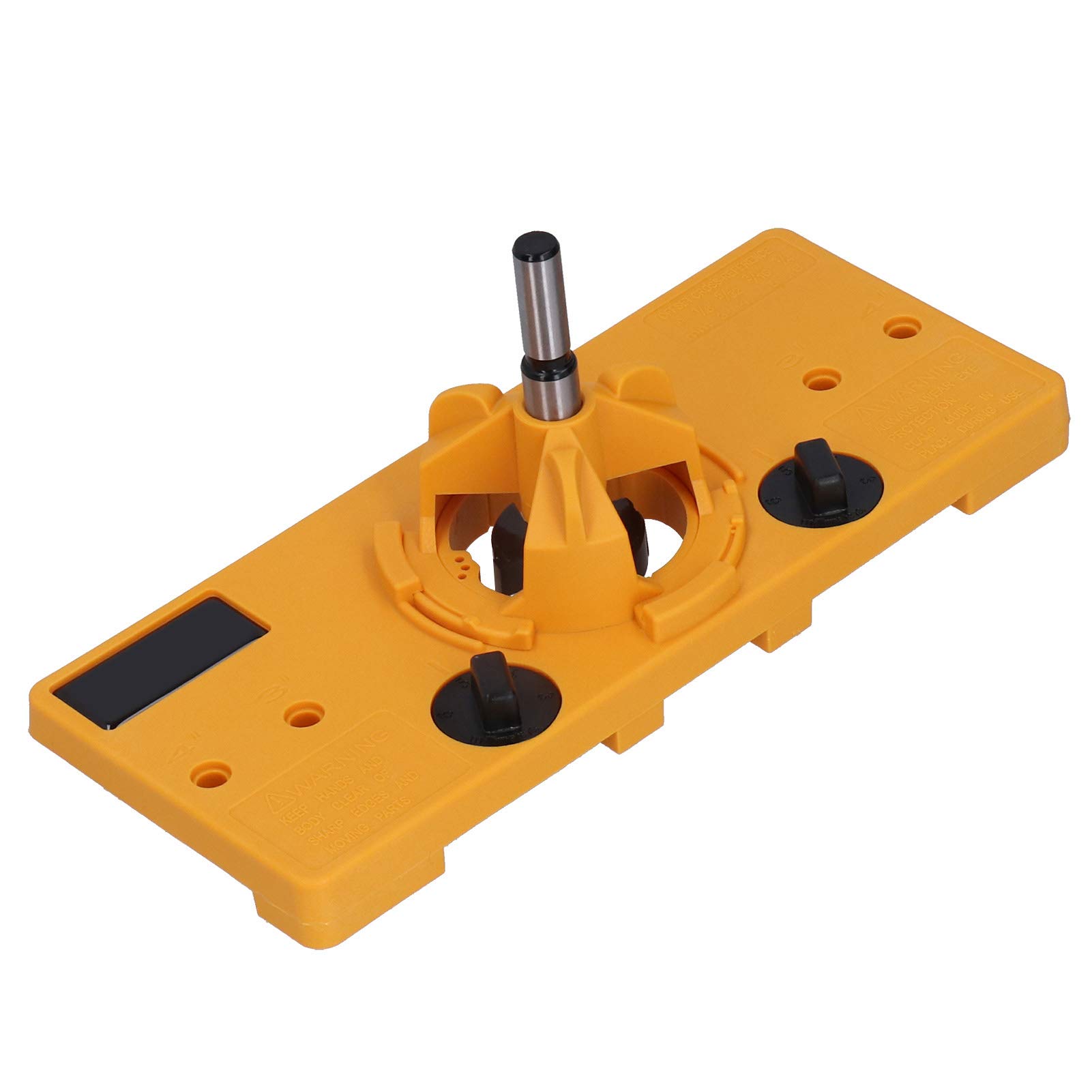 Walfront 35mm Hinge Hole Jig Drill Guide Set Concealed Hinge Hollow Hole Locator DIY Carpenter Cabinet Door Installation, Fixture