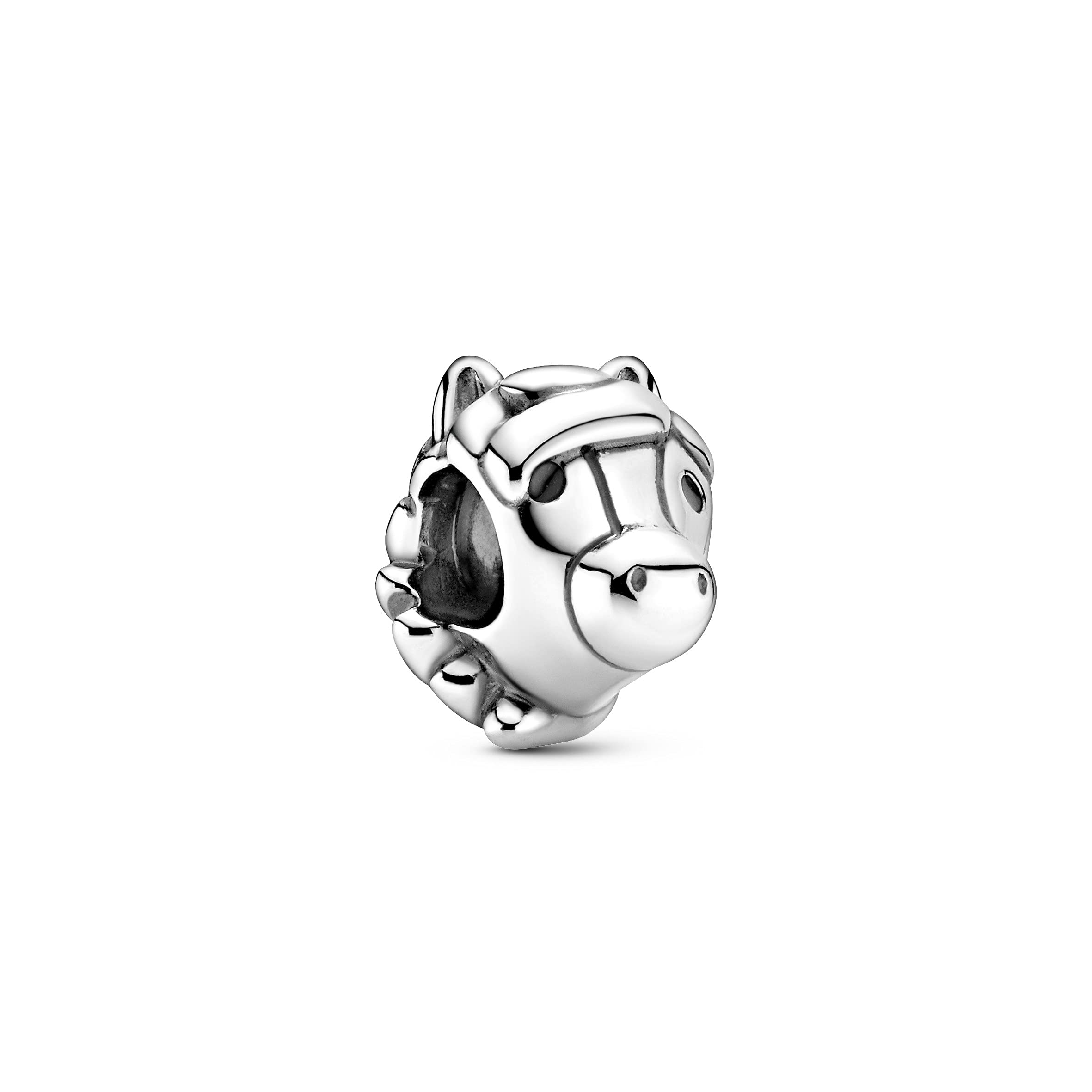 PANDORA Horse, Black Enamel 925 Sterling Silver Charm - 799074C01