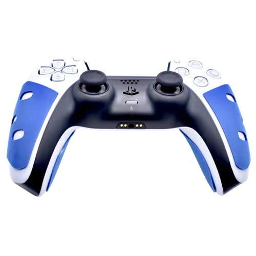 Setex Gecko Grip, PS5 Controller Grip, Anti-Slip Microstructured Grips, (1 Set for Playstation 5) 1mm Blue, Grips Only