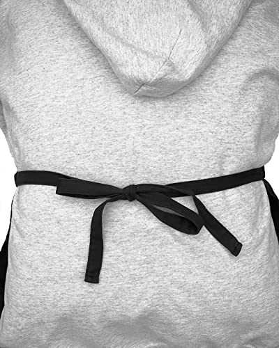 ThisWear Welder Gifts For Men Best Squatchin Welder Two Pocket Adjustable Bib Apron Black