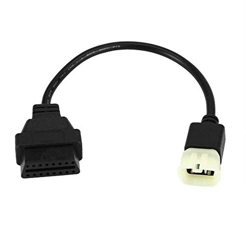 moto-solutions OBD2 to 6 Pin Diagnostic Cable for KTM Motorbike Lead Adaptor ECU Tune