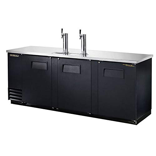 True TDD-4-HC Four Keg Draft Beer Cooler, Two Column Beer Faucets