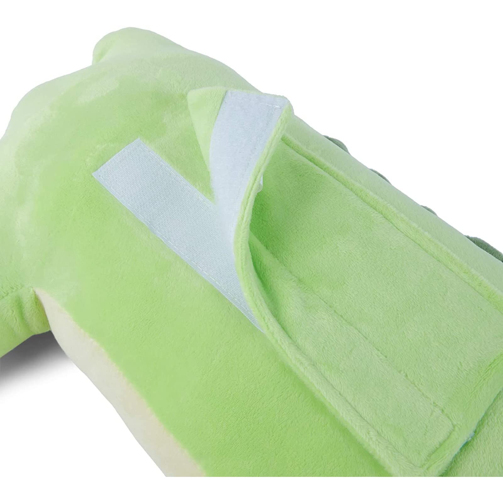 Okuna Outpost Alligator Seat Belt Pillow for Kids, Car Seat Cushion (1 Pack)