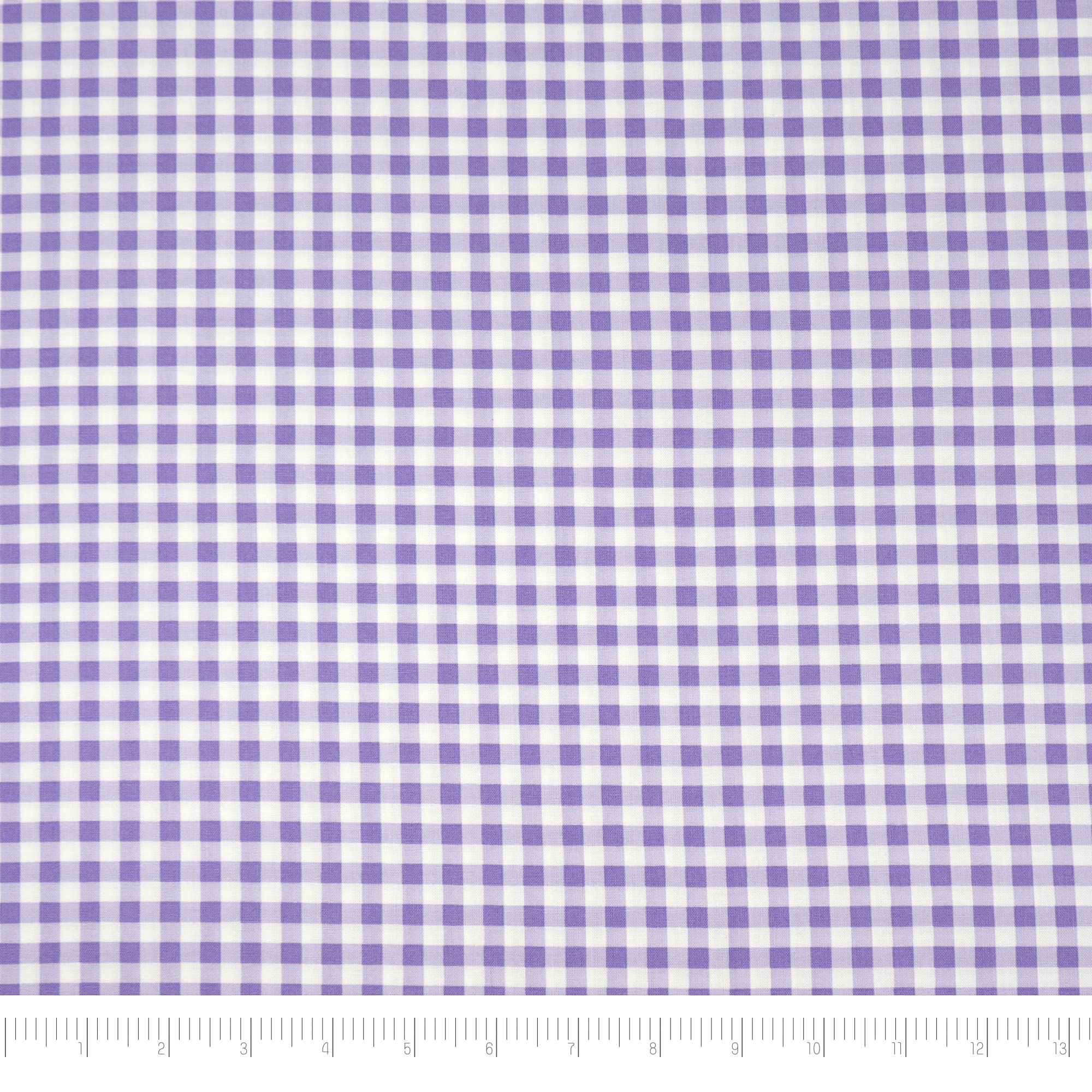 Singer Fabrics, 100% Cotton, Purple Gingham Check, Cut by The Yard