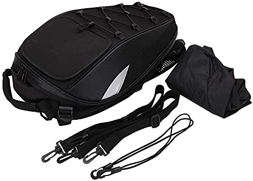 Motorcycle Seat/ Tail Bag - Dual Use Backpack Waterproof Motorbike Helmet Storage Bags For Luggage Motorcycle Dirt Bike Accessories