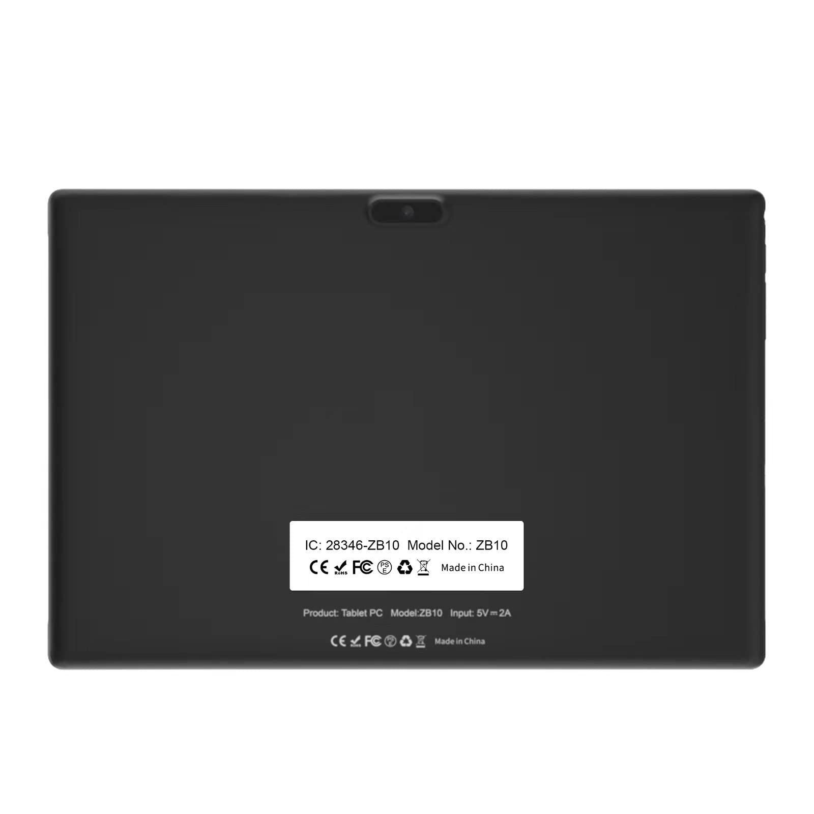ZZB Tablet 10 Inch Android Tablets, 32GB ROM 512GB Expand,6000mah Battery, Quad-Core Processor 2GB RAM Tableta, 8MP Camera WiFi 10.1'' IPS HD Touch Screen Android 11 Tablet.