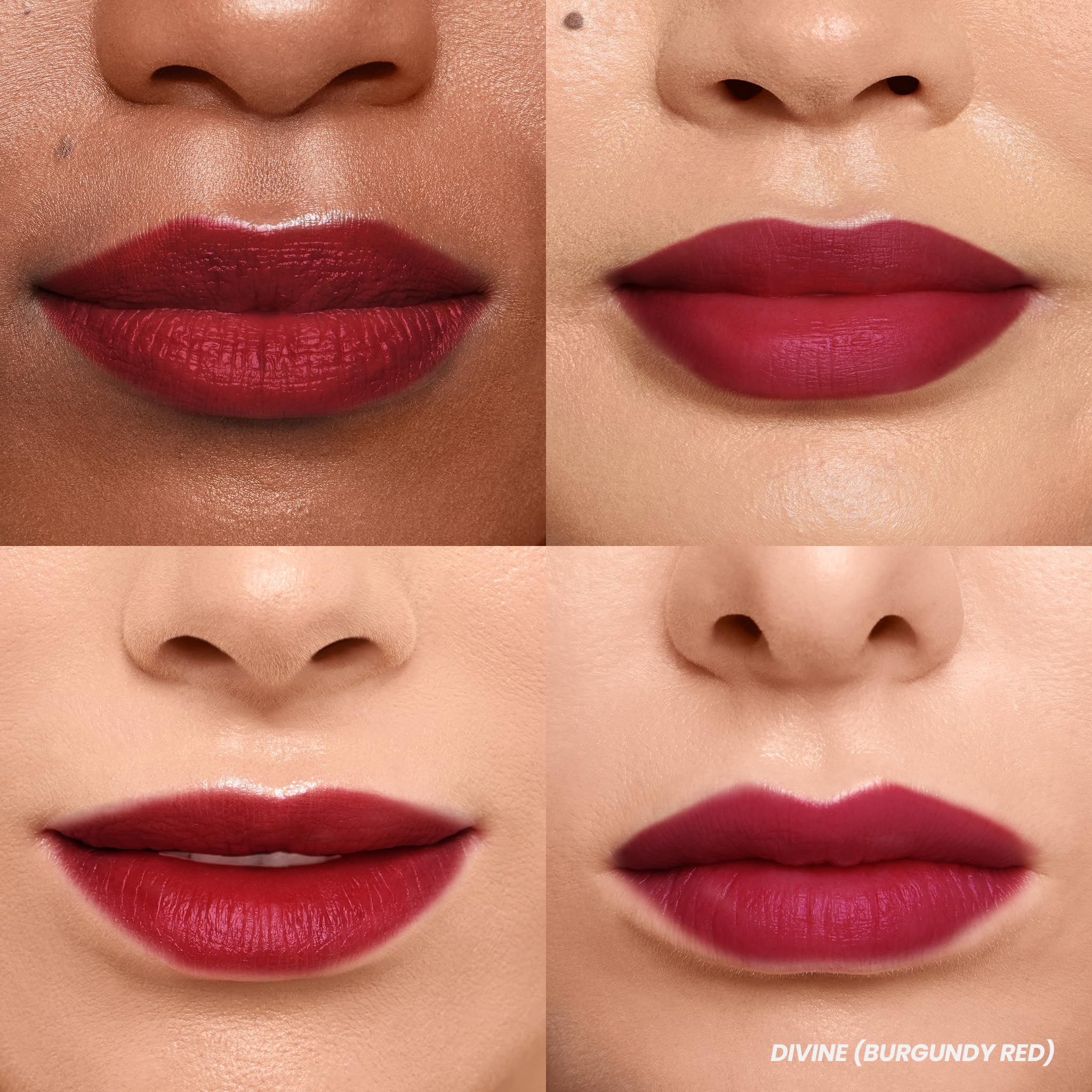 Wonderskin Wonder Blading Lip Stain Peel Off Masque - Long Lasting, Waterproof and Transfer Proof Red Lip Tint, Matte Finish Peel Off Lip Stain (Divine Masque)