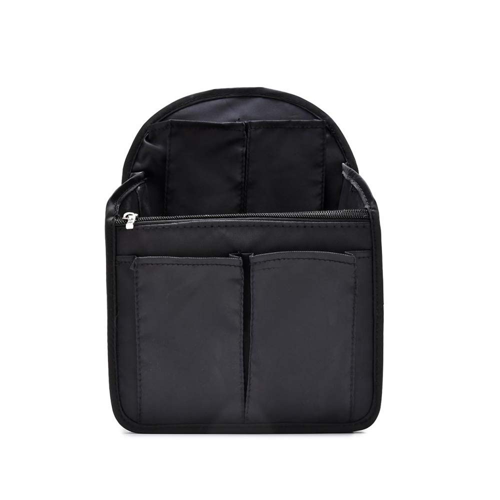 MOMOFULL Nylon Backpack Organizer Insert Diaper Bag Purse Organizer Detachable Bag in Bag for Men Women Pink