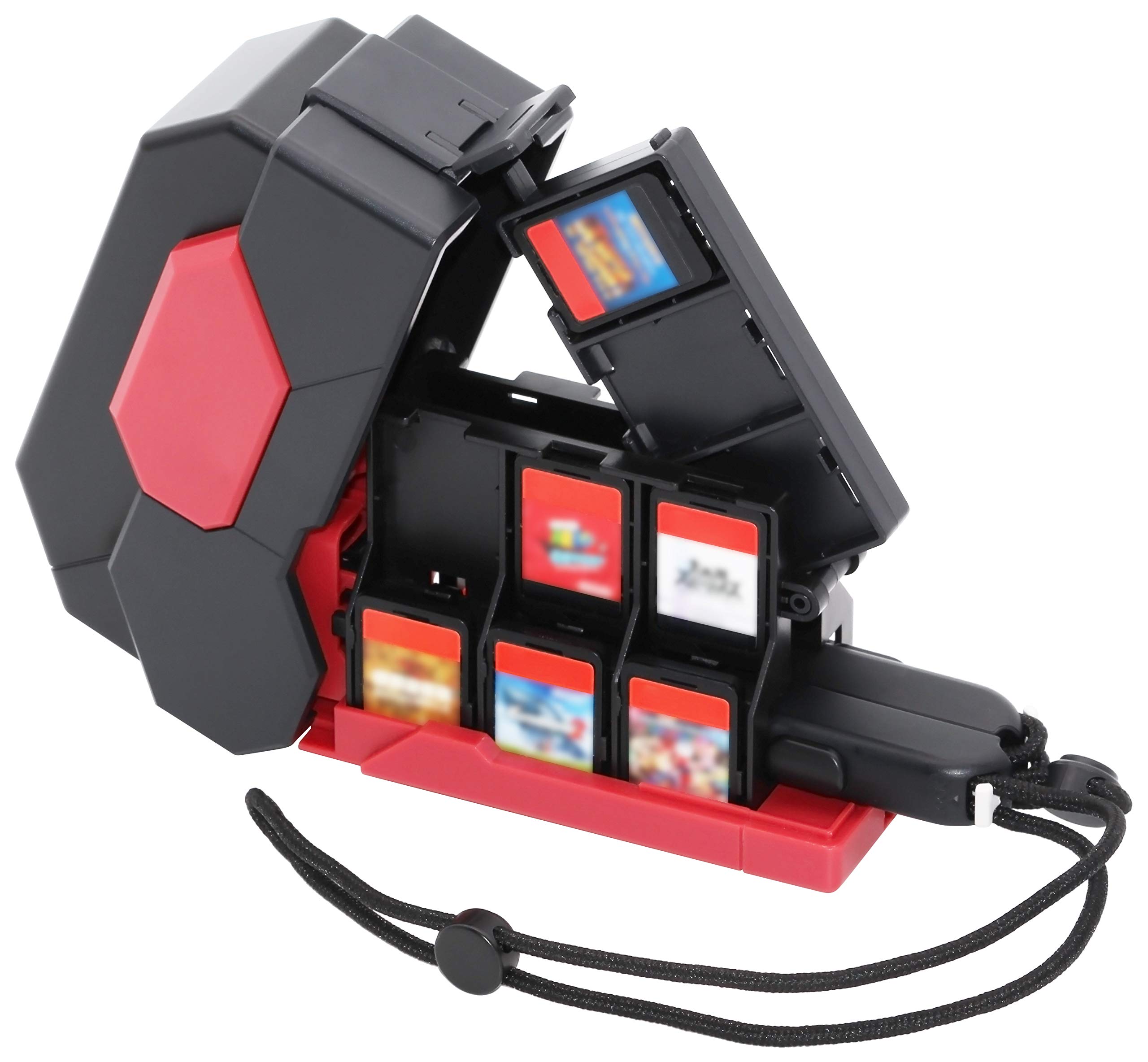 Modpacer Joy-Con Wrist Straps & Game Card Case for Nintendo Switch (The Mercenary)