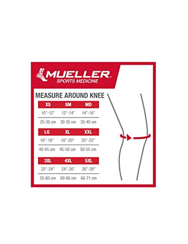 MUELLER Sports Medicine Multi-Sport Advanced Knee Pads, For Men and Women, Black, X-Large, 1 Pair