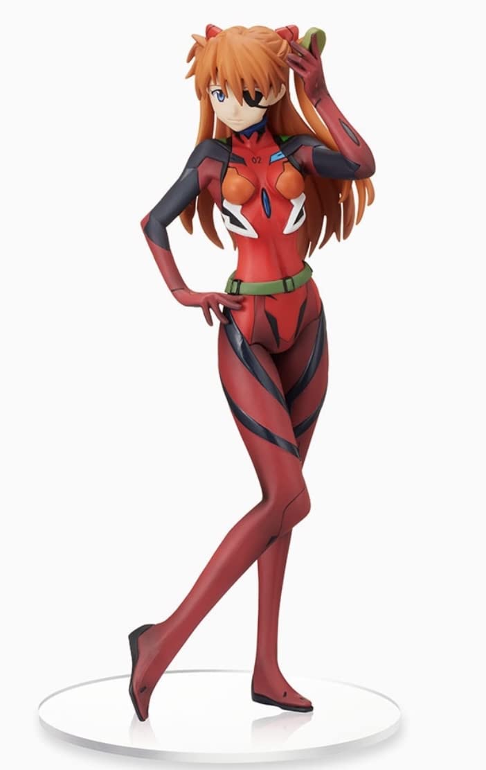 SEGA Thin Evangelion Super Shikinamiasuka Langley Figure Figure 23cm