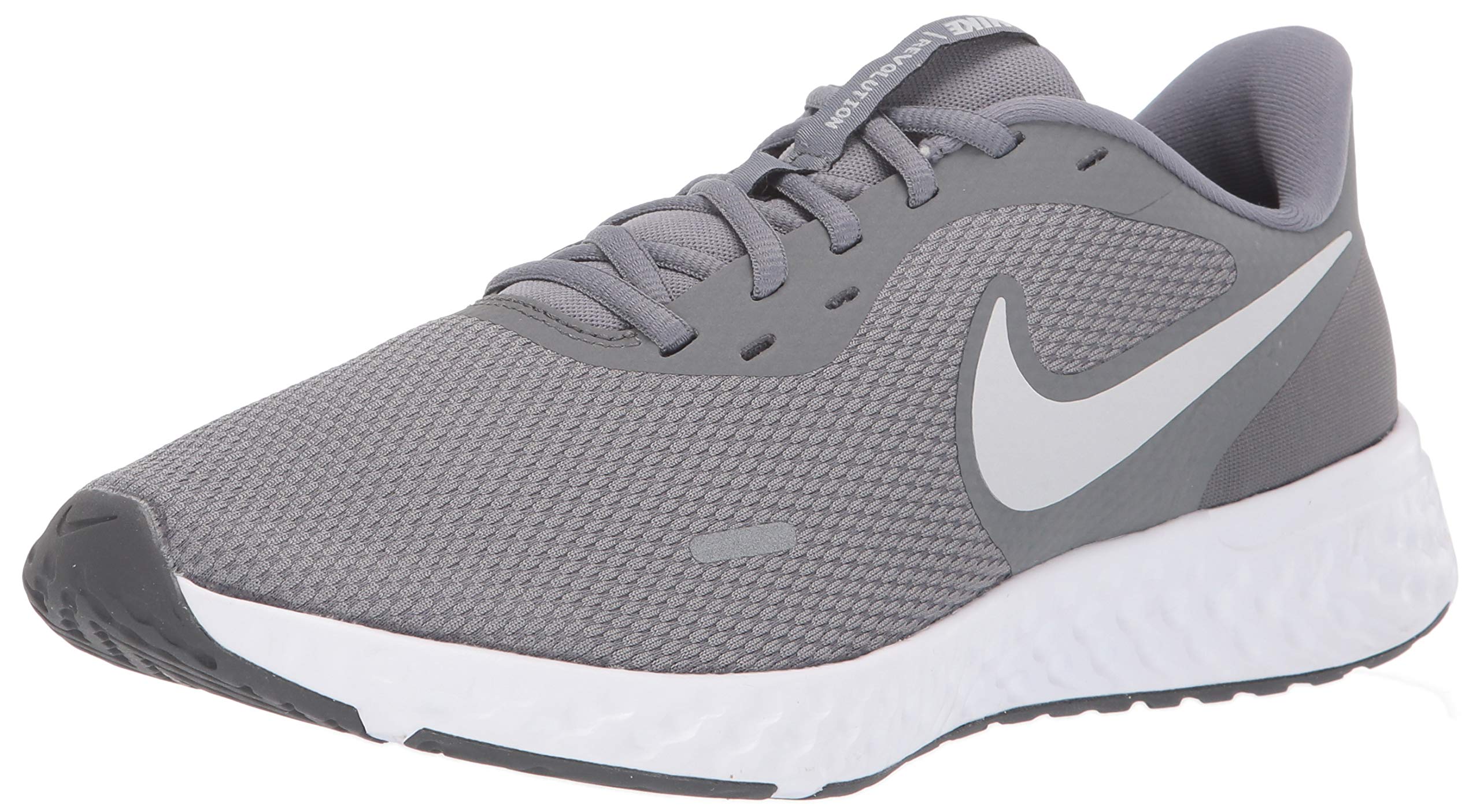 Nike Men's Revolution 5 Wide Running Shoe, Cool Grey/Pure Platinum-Dark Grey, 6.5 4E US