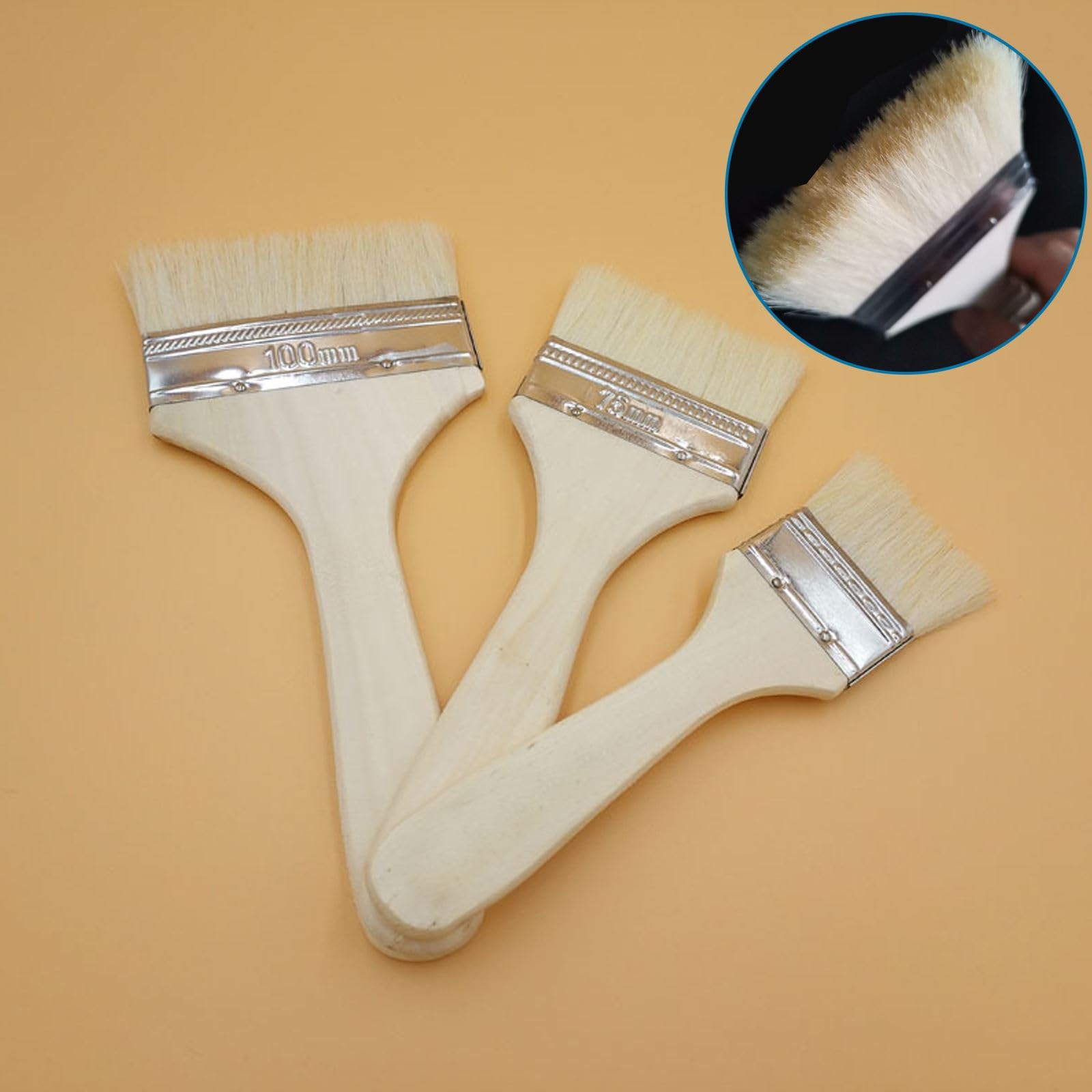 Wood Grain Tool, 9pcs Fake Wood Grain Roller Paint Brushes Rubber Graining Tool Paint Look Like Wood DIY Painting Tools for Walls Floors Room Decoration