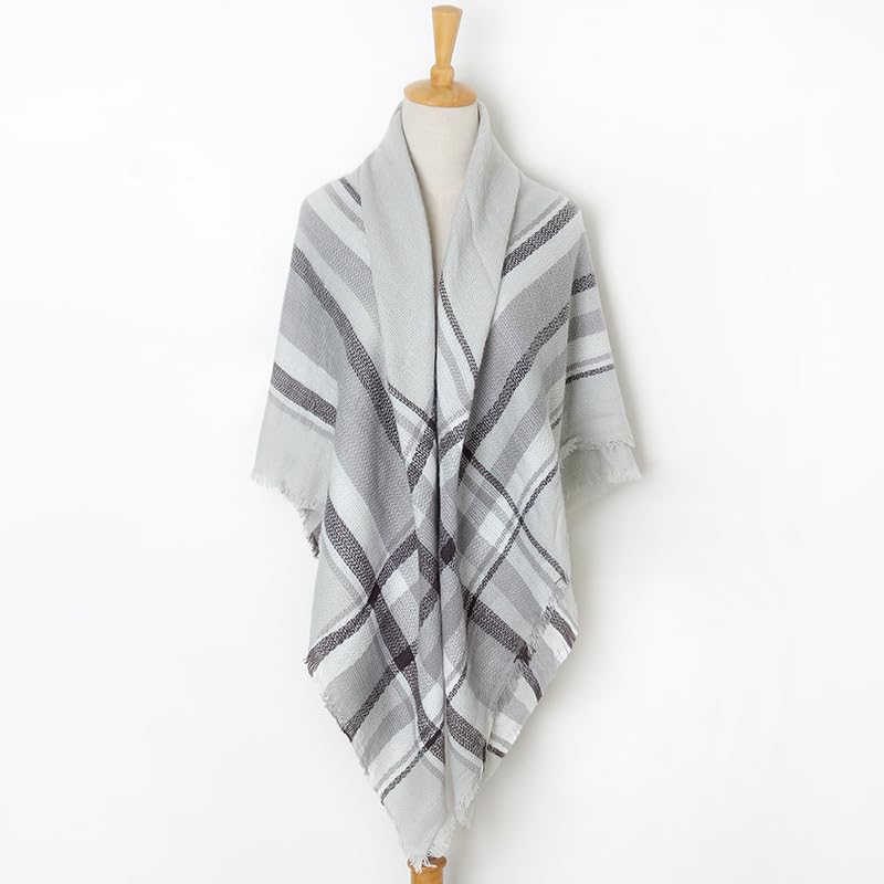 Neal LINK Women's Scarves Wraps Warm Blanket Scarf Shawl Winter Plaid Scarfs for Women