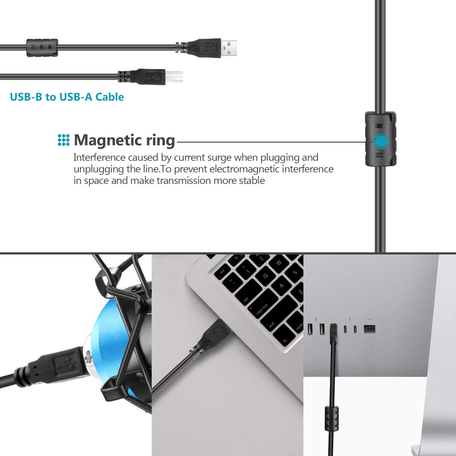 Neewer USB Microphone 192KHZ/24Bit Plug & Play Computer Cardioid Mic Podcast Condenser Microphone with Professional Sound Chipset for Livestreaming/YouTube/Gaming Recording/Voice Over(NW-8000-USB)