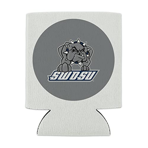 Southwestern Oklahoma State University Secondary Logo Can Cooler - Drink Sleeve Hugger Collapsible Insulator - Beverage Insulated Holder