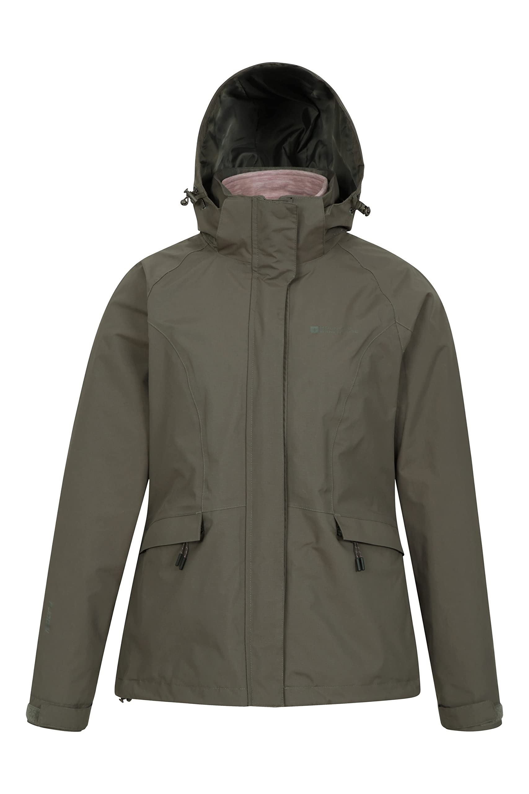 Mountain Warehouse Thunderstorm II Womens 3 in 1 Waterproof Jacket Teal 8