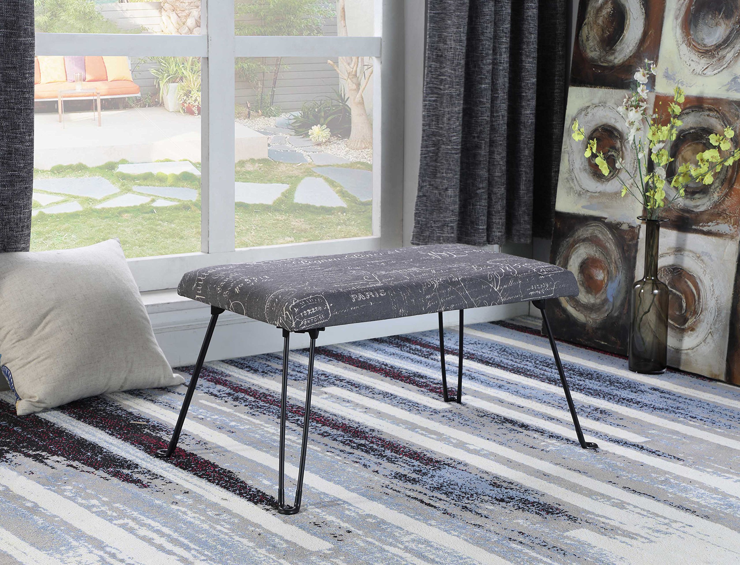 Ore International Foldable Seat 17" Blue