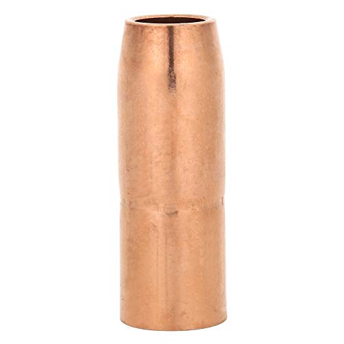 MIG Nozzles,Welding Nozzle,5Pcs MIG Copper Nozzle,Welding Nozzle for Miller Welding Gun,MIG Inert Gas Protection Welding Gun Accessories for Miller M25/M40,no burrs and smooth