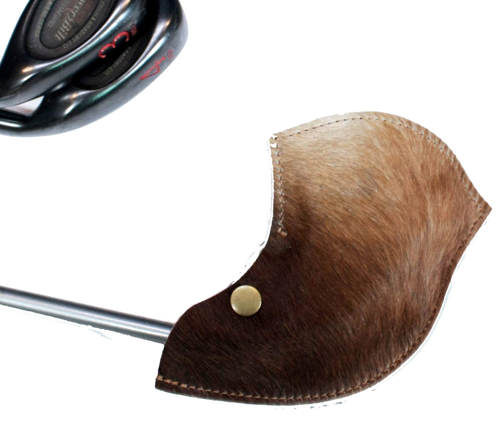 moriskorea Golf Club Head Cover (1pcs) Custom Wedge Iron Protective Cowhide Genuine Leather Fit All Brands Titleist, Callaway, Ping, Taylormade, Cobra Etc. 1ea. NOT Set.