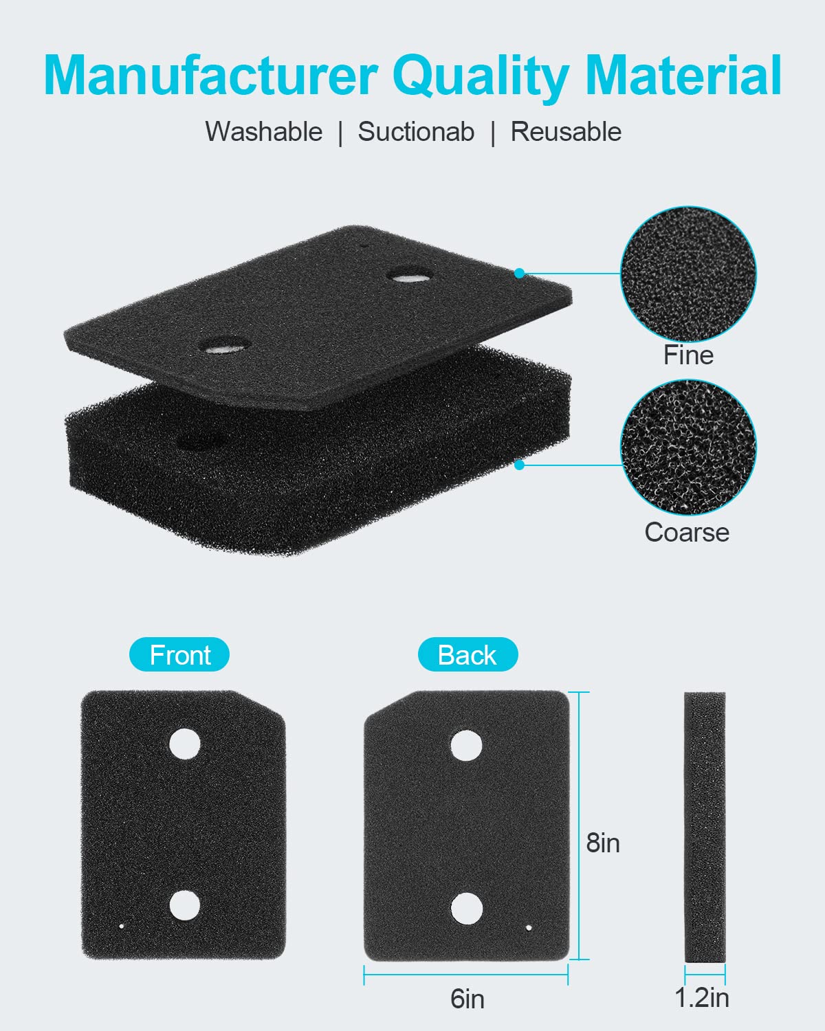 Plinth Filter Replacement for Miele T1 Dryer:9164761 Heat Pump Dryer, Dryer Spare Parts, Lint Filter Foam Sponge Replacement for Miele T1 Dryer (2)