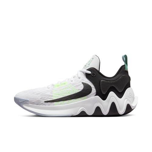 Nike Men's Giannis Immortality White/Metallic Gold-Black (CZ4099 100) (White/Barely Volt/Grey Fog/Black, us_footwear_size_system, adult, men, numeric, medium, numeric_9_point_5)