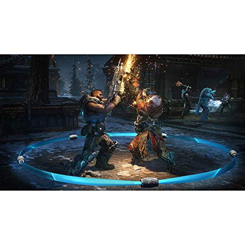 Microsoft CYV-00321 Xbox One X Gears Of War 5 with Wireless Controller Bundle with Deco Gear Vinyl Skin Sticker Cover Decal Xbox One S Console and Controllers
