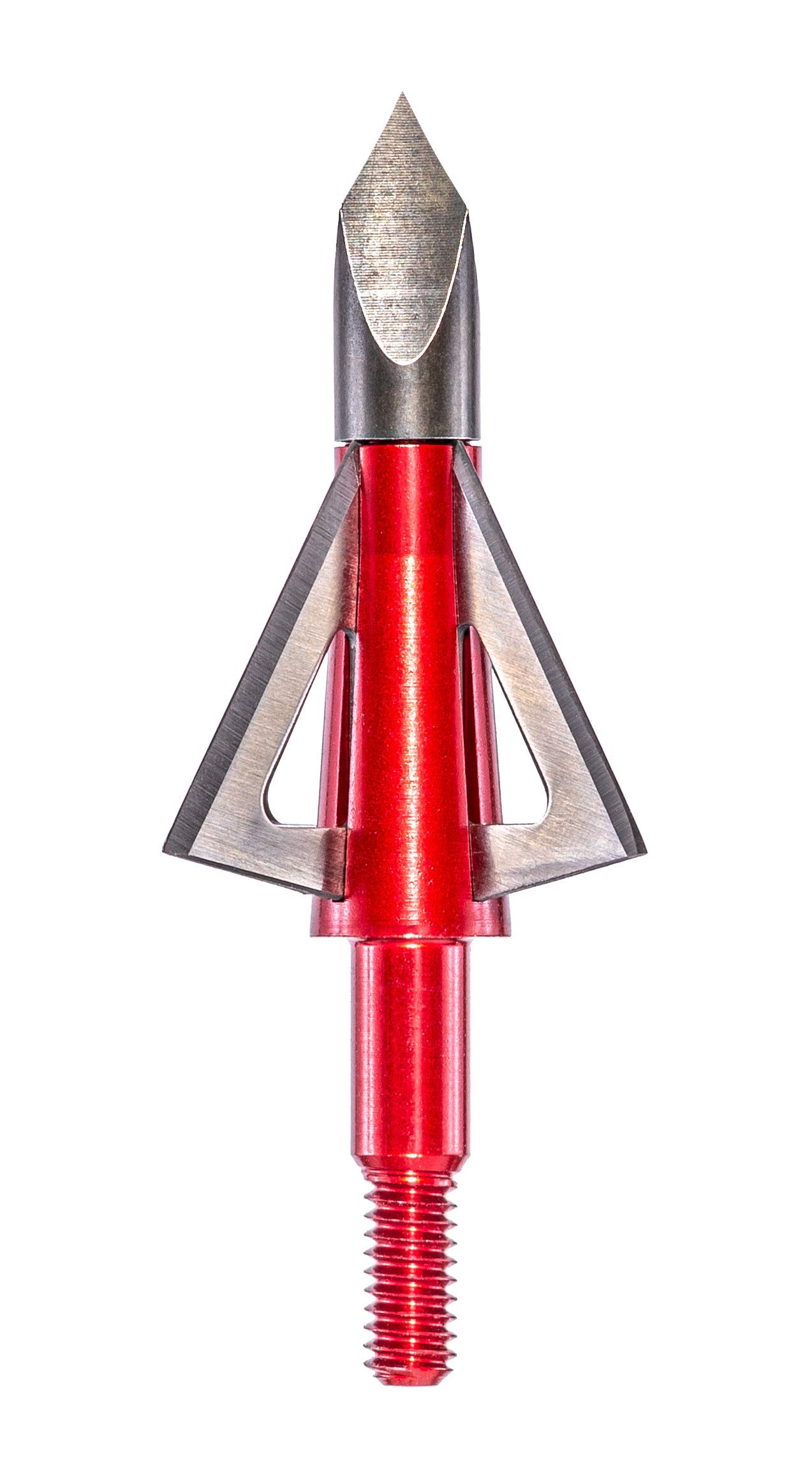 Muzzy 209-MX4, Bowhunting 100 Grain, .025" 4 Blade Broadhead, 1-1/8" Cutting Diameter, 3 Pack,red
