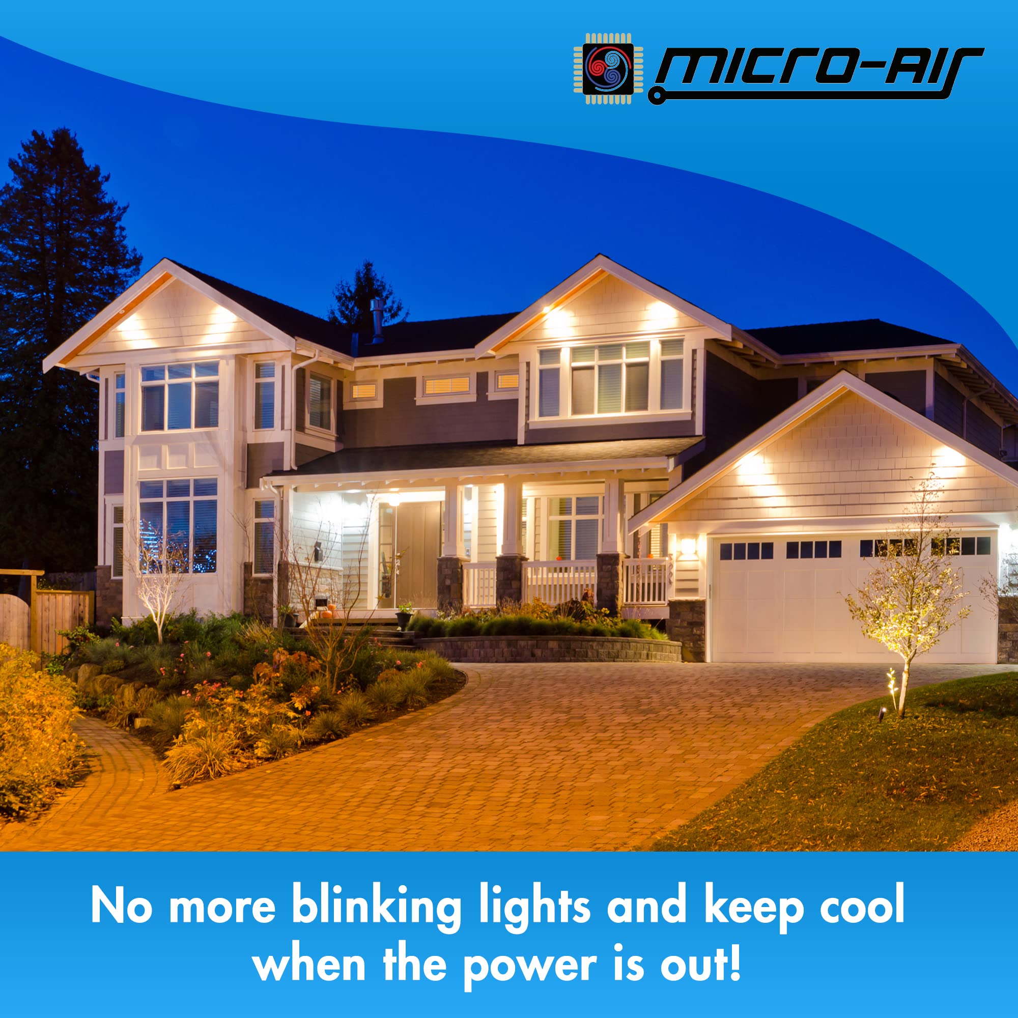 NEW BLUETOOTH MicroAir EasyStart 368 Soft Start Home Commercial (ASY-368-X48 BlueTooth), Air Conditioner Soft Start Works with Generator, Start Air Conditioners at Less Power, Home & Commercial Use