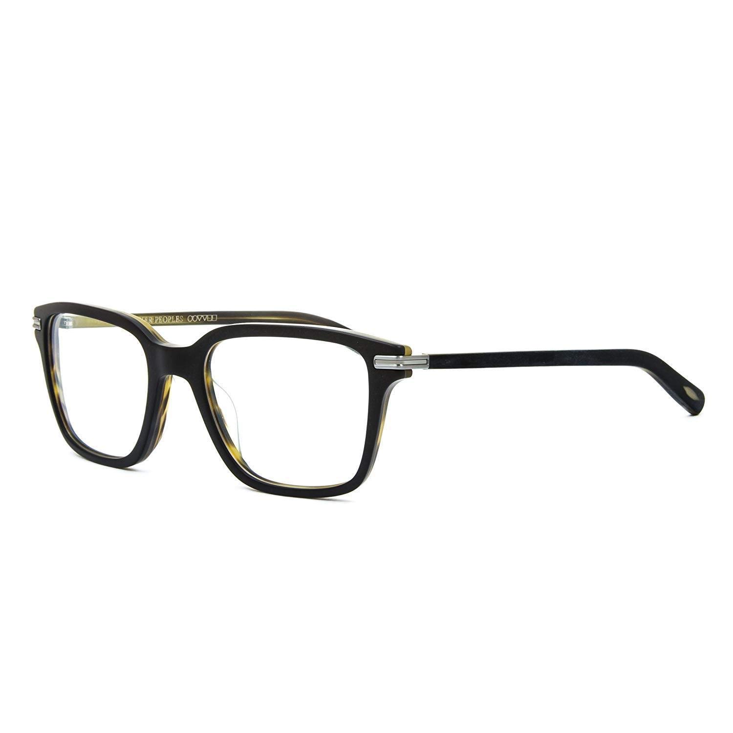 liver Peoples OV5270U - 1453 Stone Eyeglasses Semi Matte Black Olive Tortoise 51mm