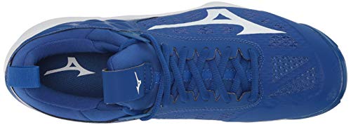 Mizuno mens Wave Momentum Volleyball Shoe, True Blue-white, 8.5 US