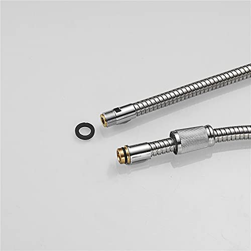Weirun 46092000 Kitchen Sink Pull Out Faucet Hose Replacement Part for Grohe Ladylux Faucet, 59 Inch Stainless Steel