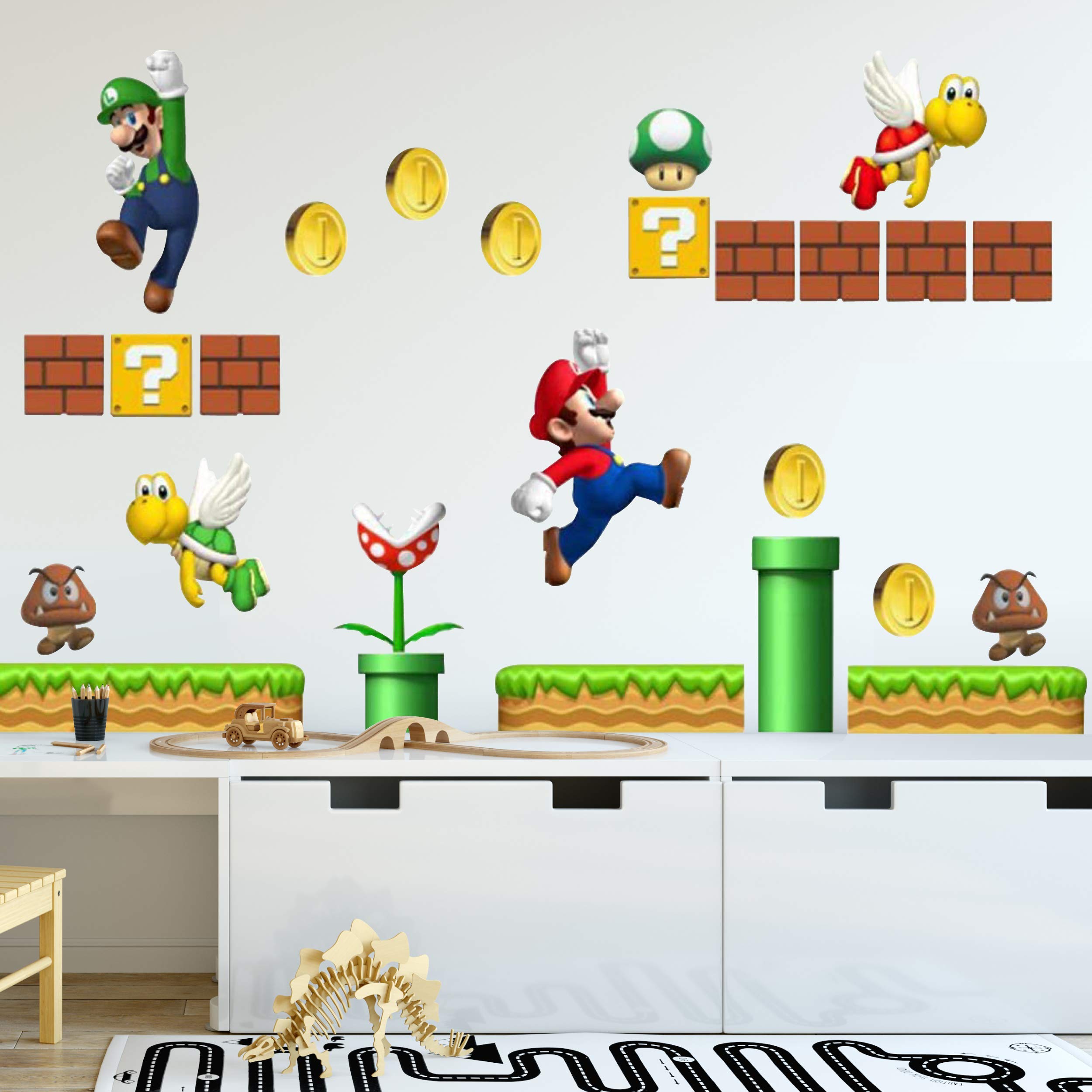 New Super Mario Brothers Wall Stickers